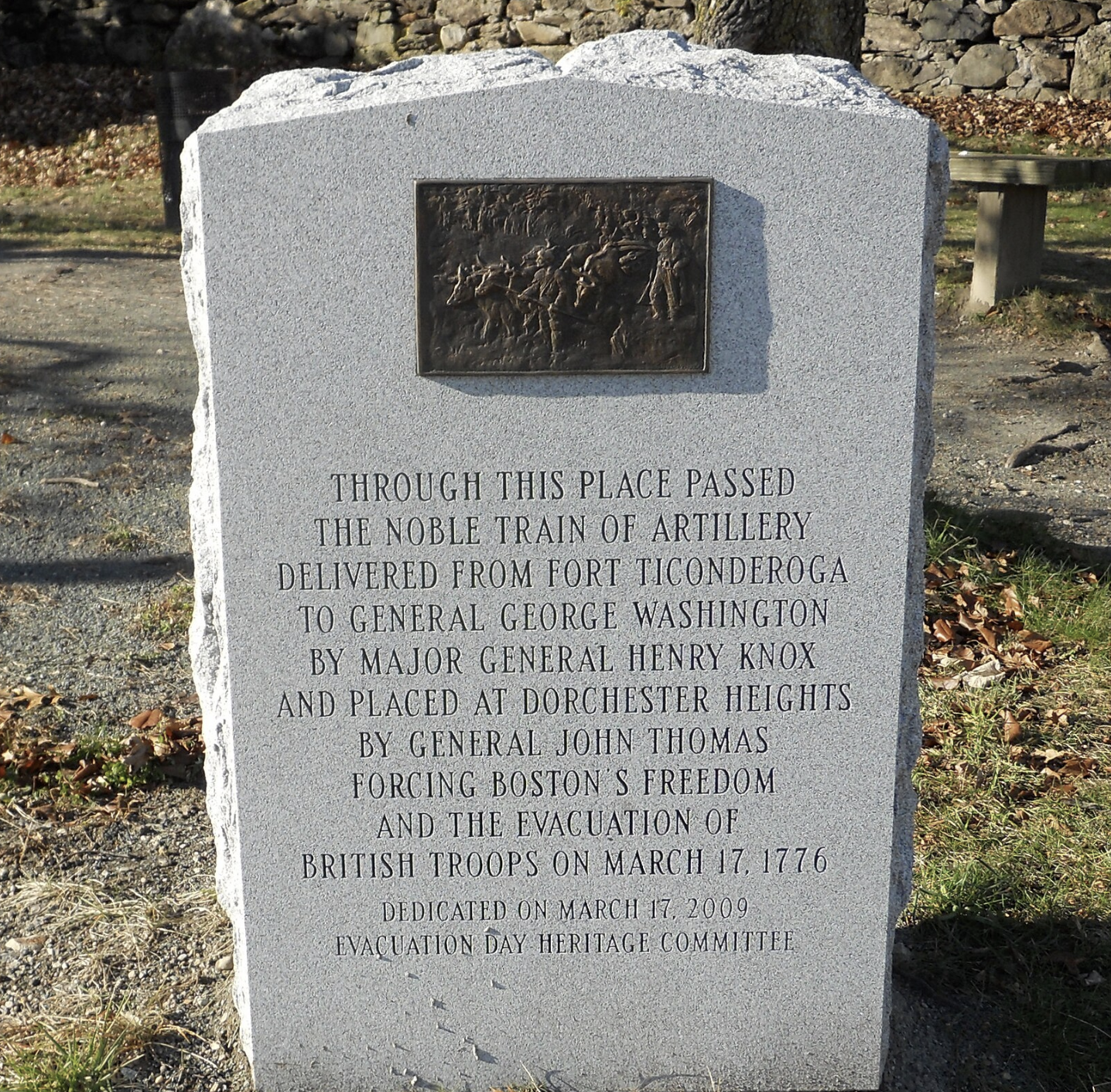 The Story of Henry Knox and the Knox Trail – Malden Bridge Community Center